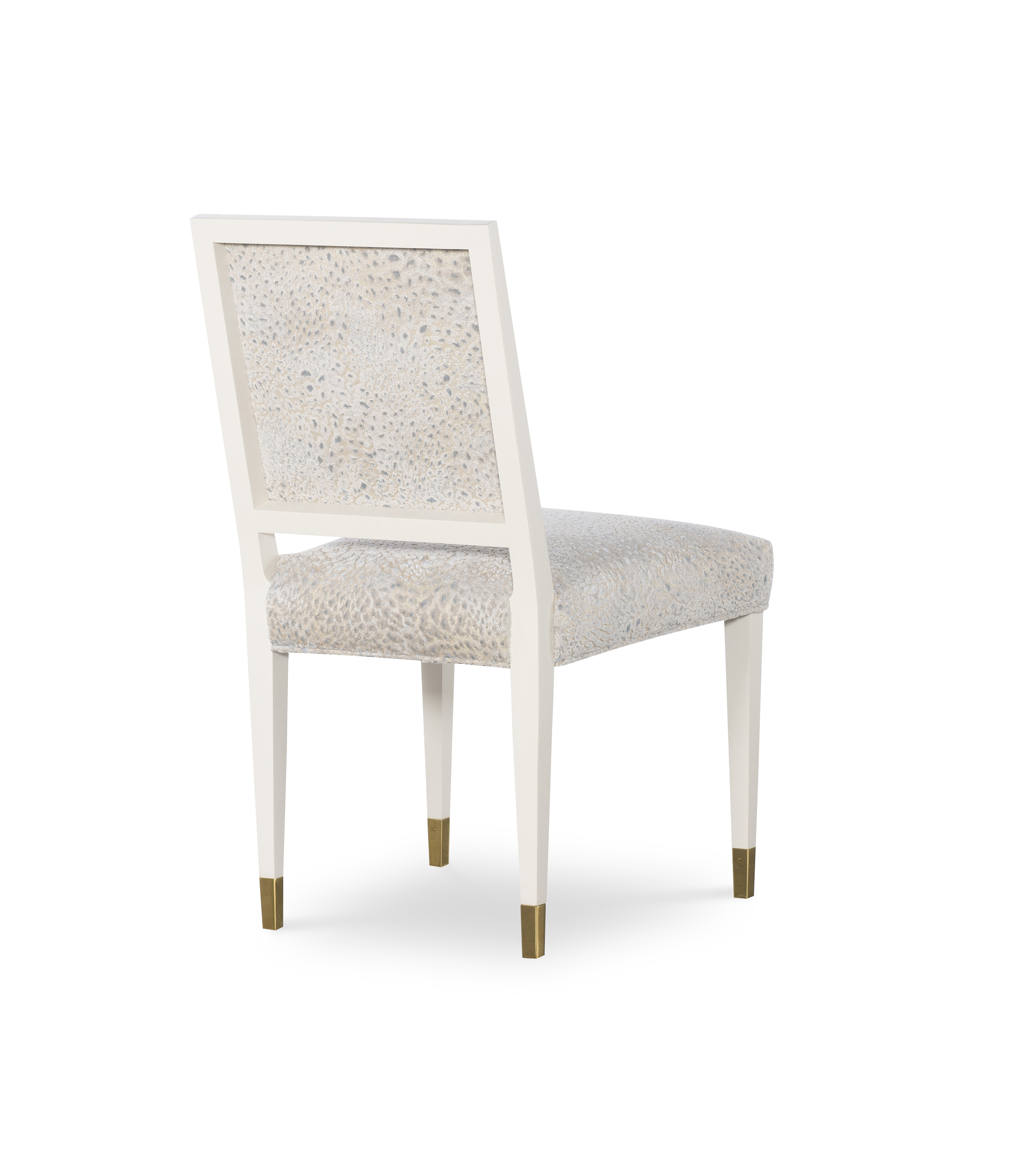 1175-Beatrix Dining Chair w/ Antique Brass
